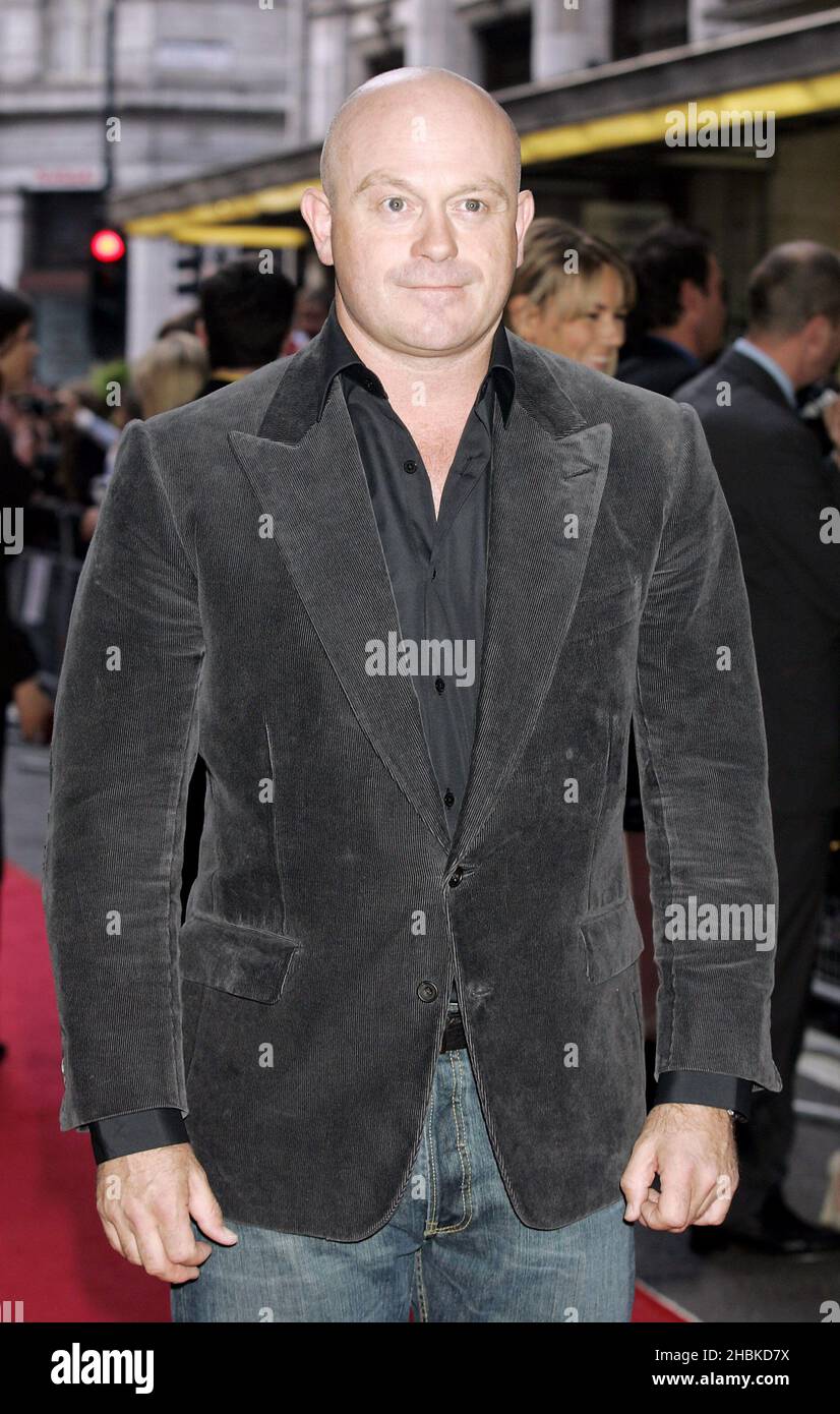 Ross Kemp arrives for the Gala Night of Take That's West End show ...