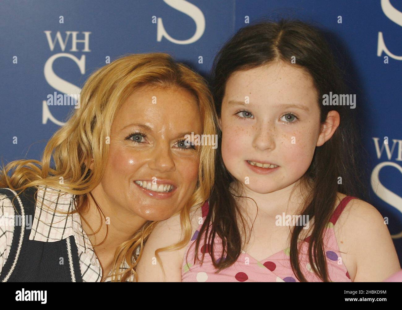 Geri Halliwell meets a fan at the signing for her new book Unigeni ...