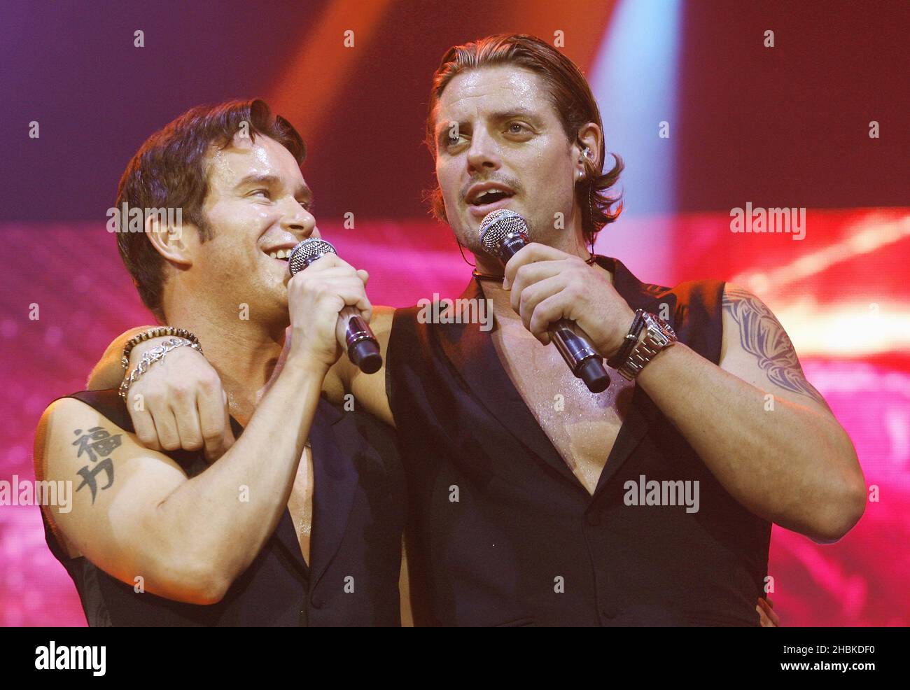 Stephen gately keith duffy hi-res stock photography and images - Alamy