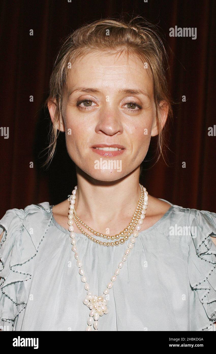 Anne-Marie Duff poses at the screening of The Waiting Room at the Rex ...