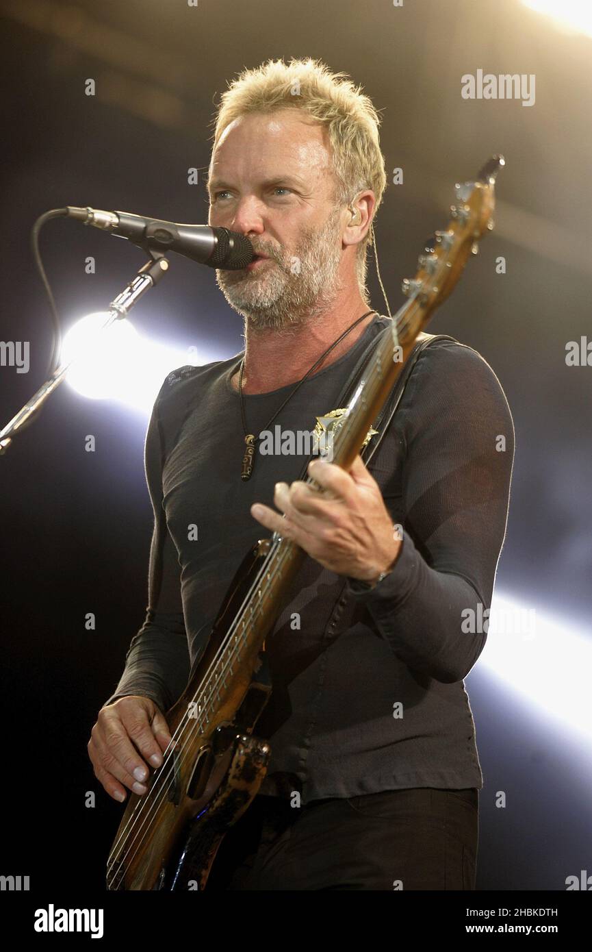 Sting gig hi-res stock photography and images - Alamy