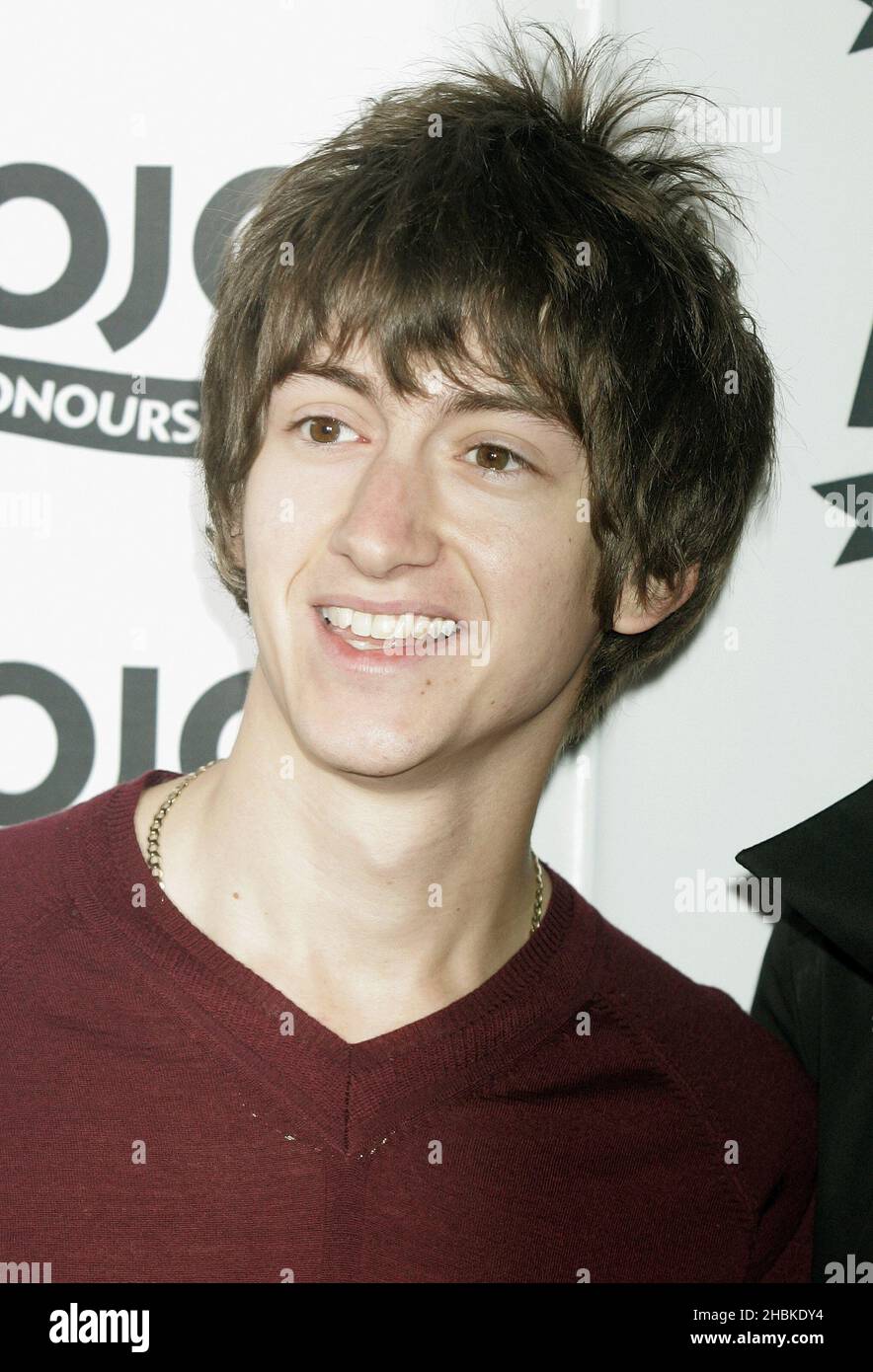 Alex Turner of Artic Monkey's attending the Mojo Honours List award ...