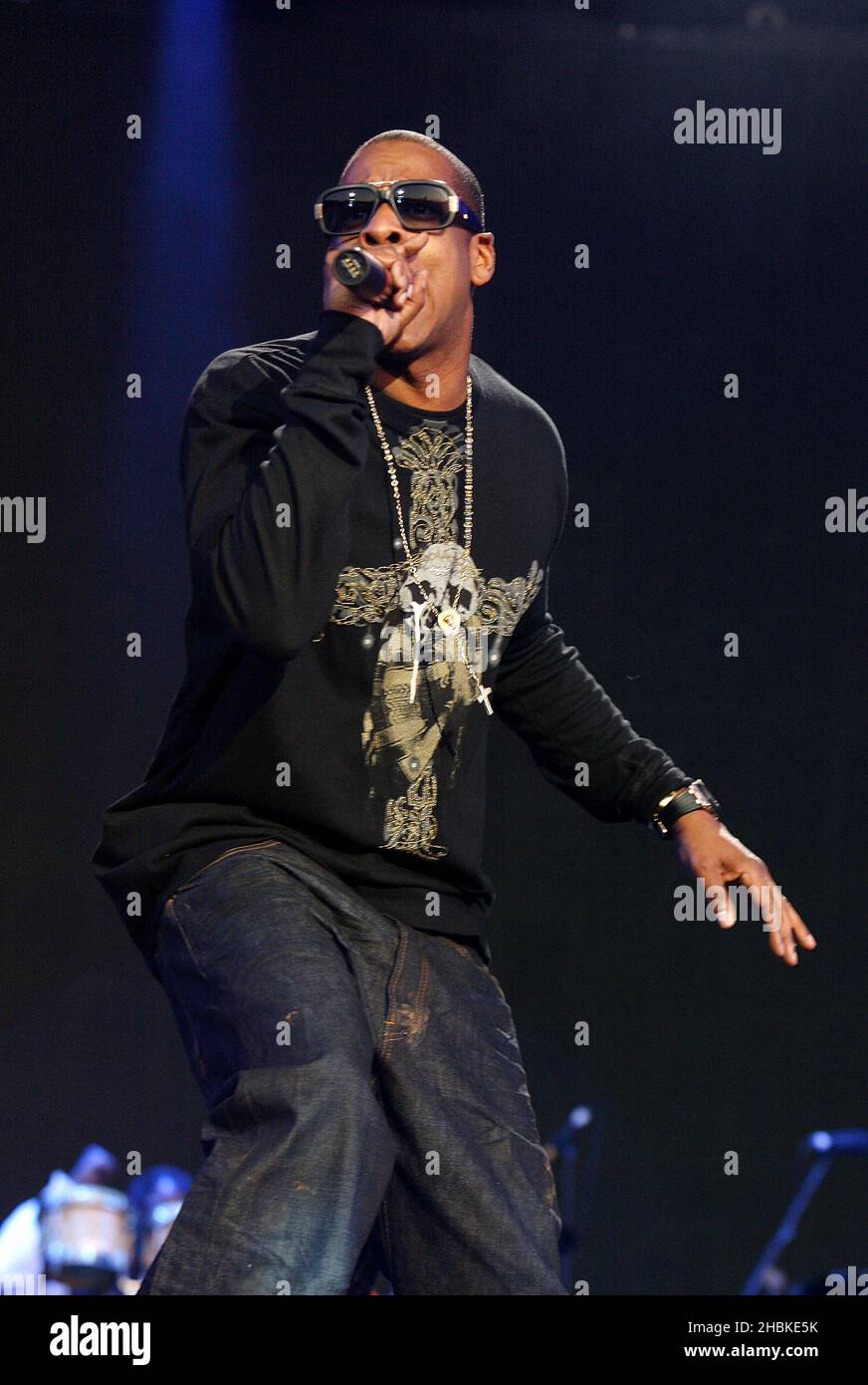 Jay Z headlines the first day of the O2 Wireless Festival in Hyde Park ...
