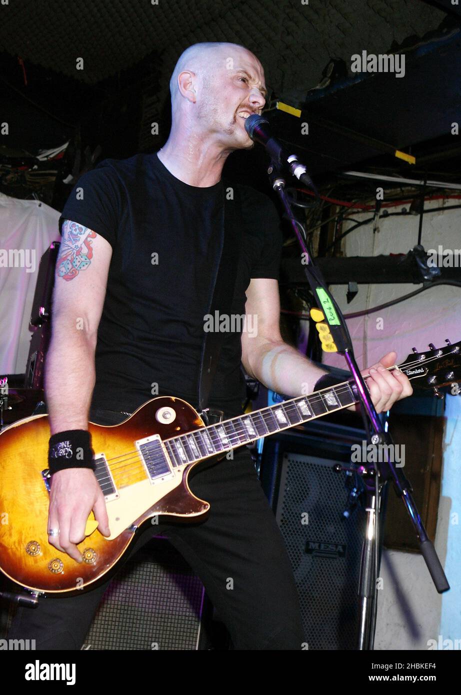 Rock band the Stone Gods perform during the launch of the Classic Rock ...