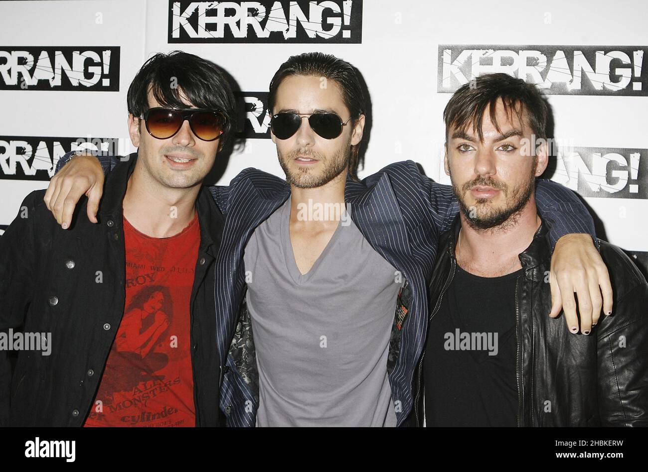 Jared Leto of 30 Seconds to Mars arrives for the Kerrang Awards, at the ...