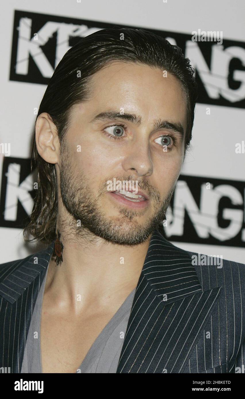 Jared Leto arrives for the Kerrang Awards, at the Brewery, London Stock ...