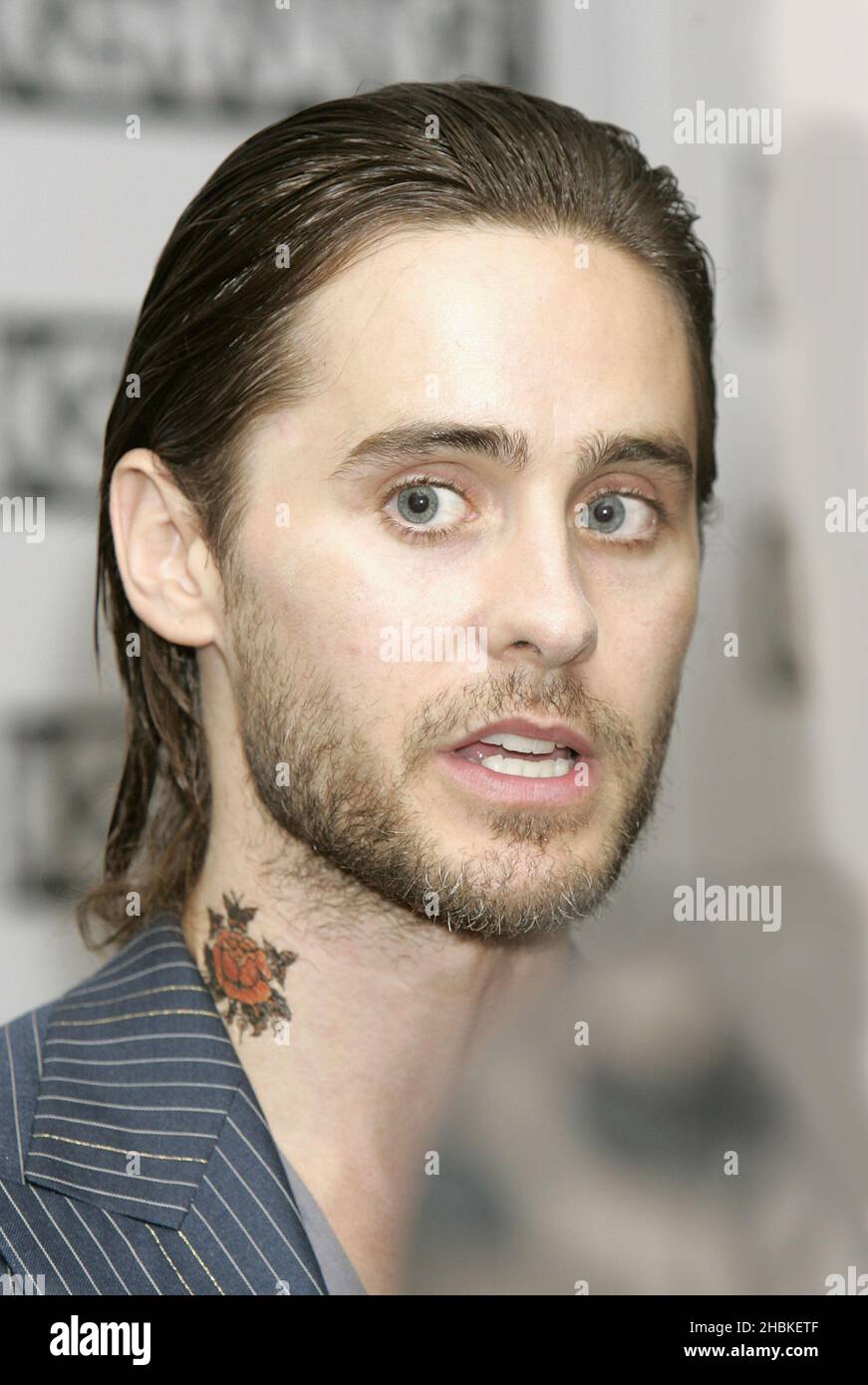 Jared Leto arrives for the Kerrang Awards, at the Brewery, London Stock ...