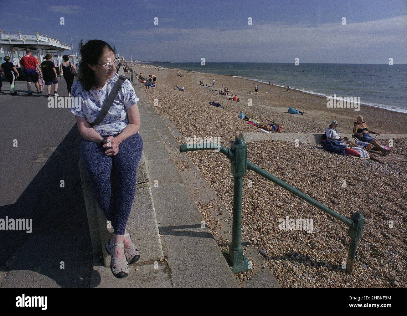 Hove Sea Front Sept 2021 Stock Photo - Alamy
