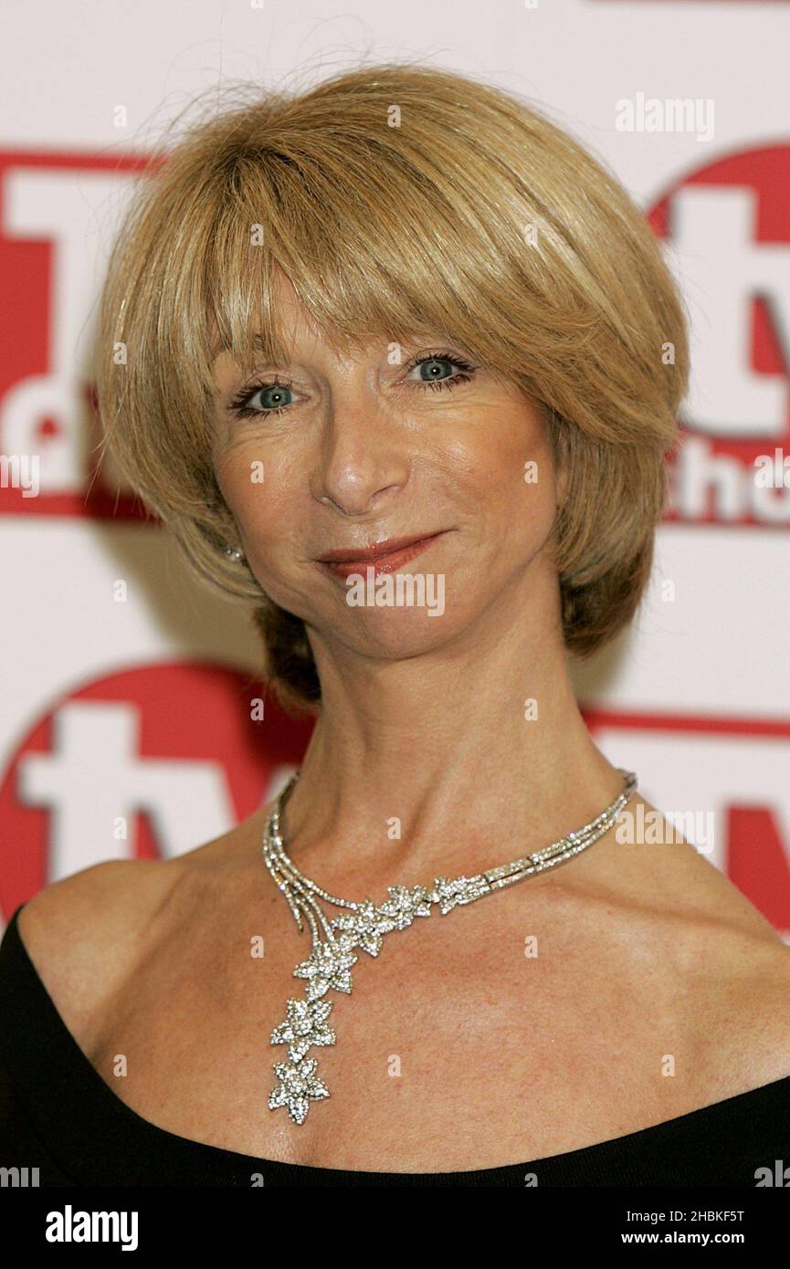 Helen Worth arrives for the TV Quick and TV Choice awards 2008, at The ...