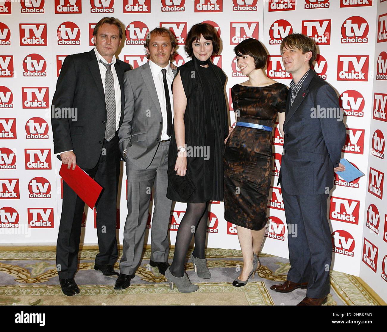 The cast from Ashes to Ashes, (left to right) Philip Glenister, Dean ...