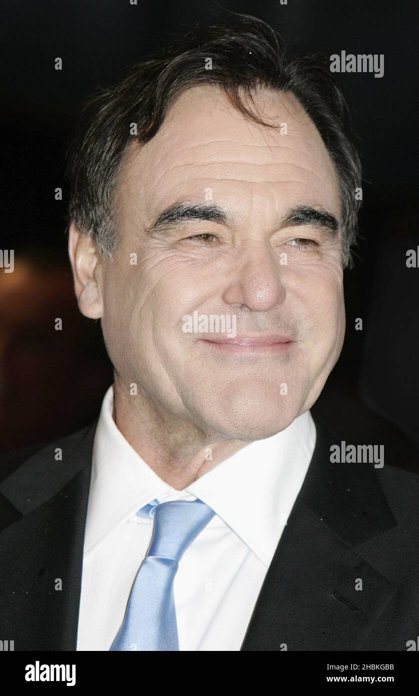 Oliver Stone arrives at the premier of "W" in Leicester square, London ...