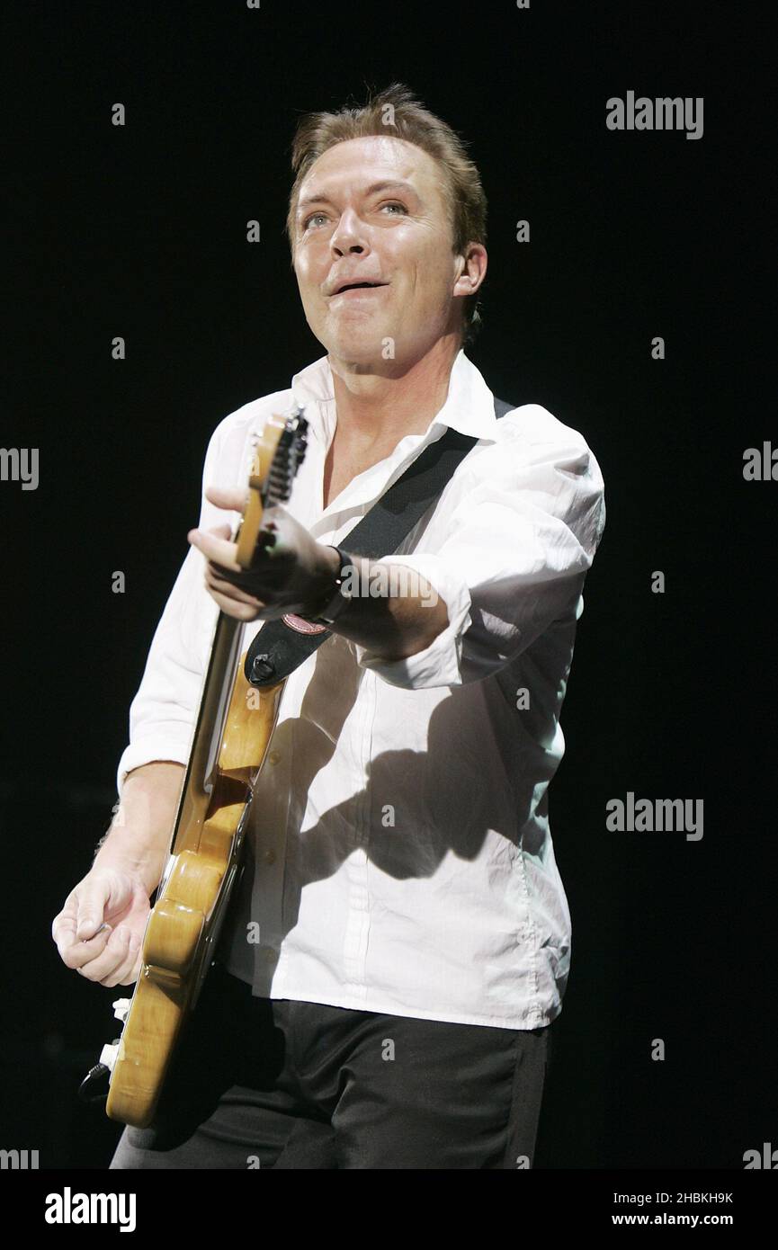 David Cassidy performs live in concert at Hammersmith Apollo, London ...