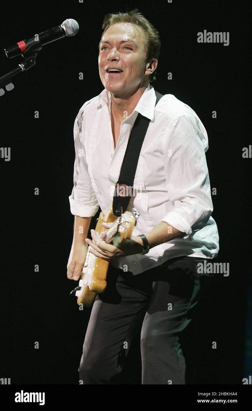 David cassidy performs live in concert at hammersmith apollo hi-res ...