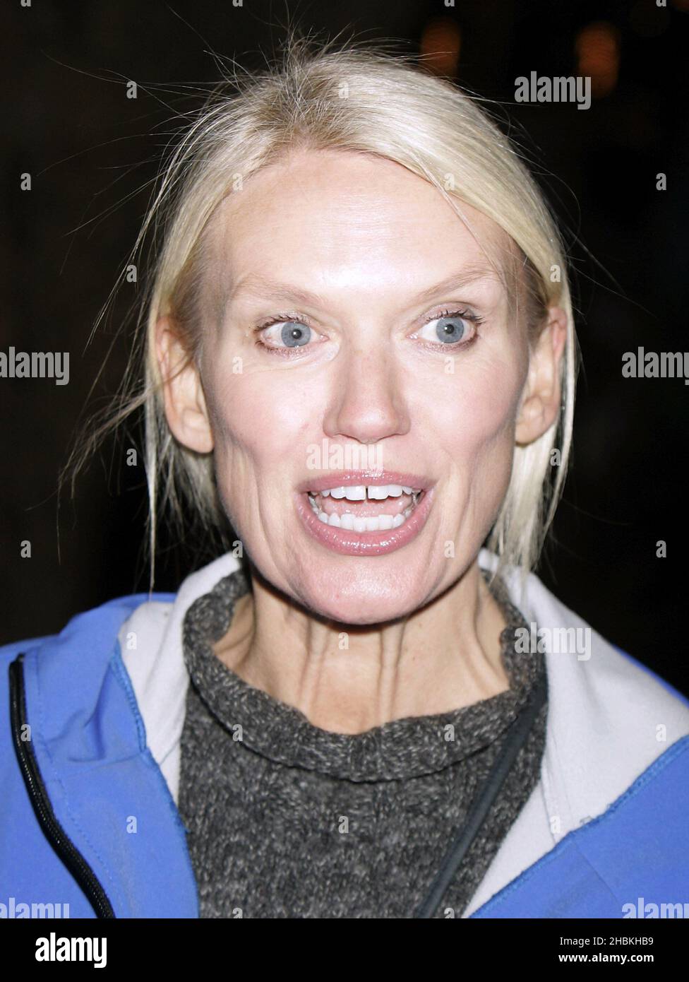 Anneka Rice arrives at the opening of Hyde Park's Winter Wonderland ...