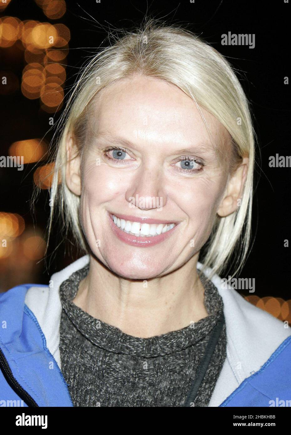 Anneka Rice arrives at the opening of Hyde Park's Winter Wonderland ...