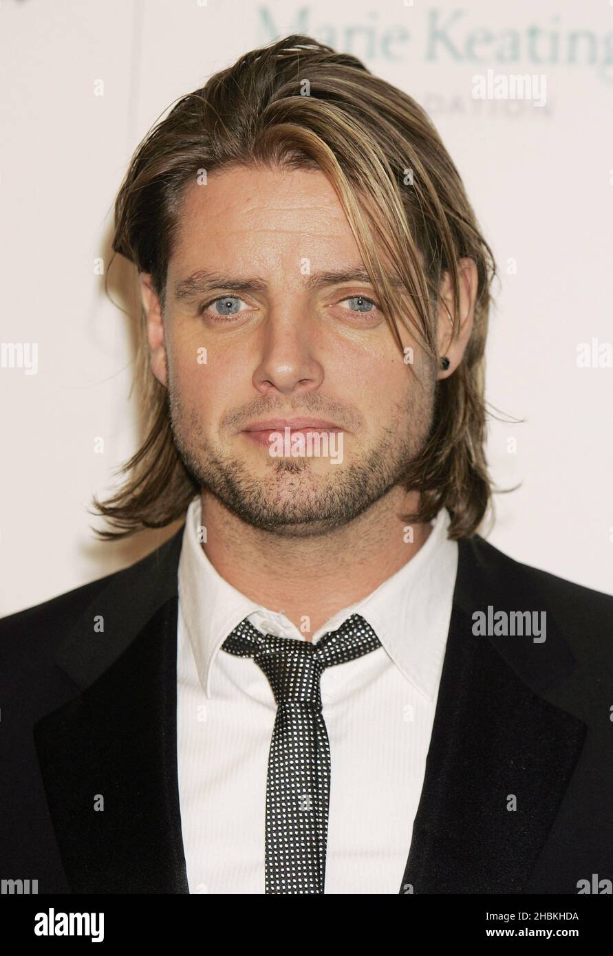 Keith Duffy of Boyzone arrives at Ronan Keating's Emeralds & Ivy Ball ...