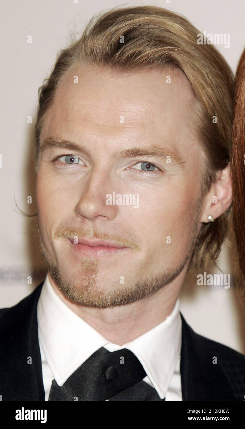 Ronan Keating at his Emeralds & Ivy Ball for Cancer Research UK at ...