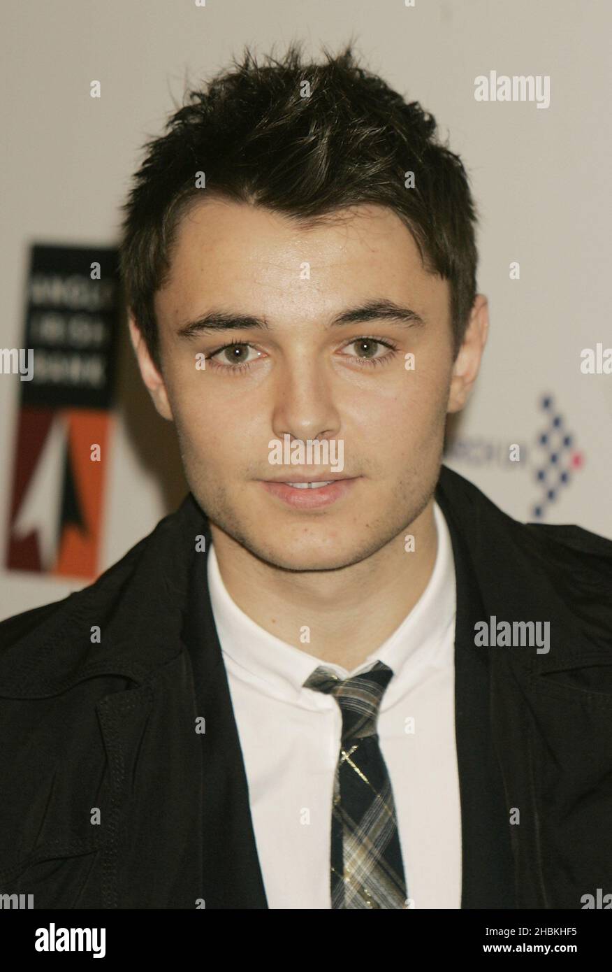 Leon Jackson arrives at Ronan Keating's Emeralds & Ivy Ball for Cancer ...