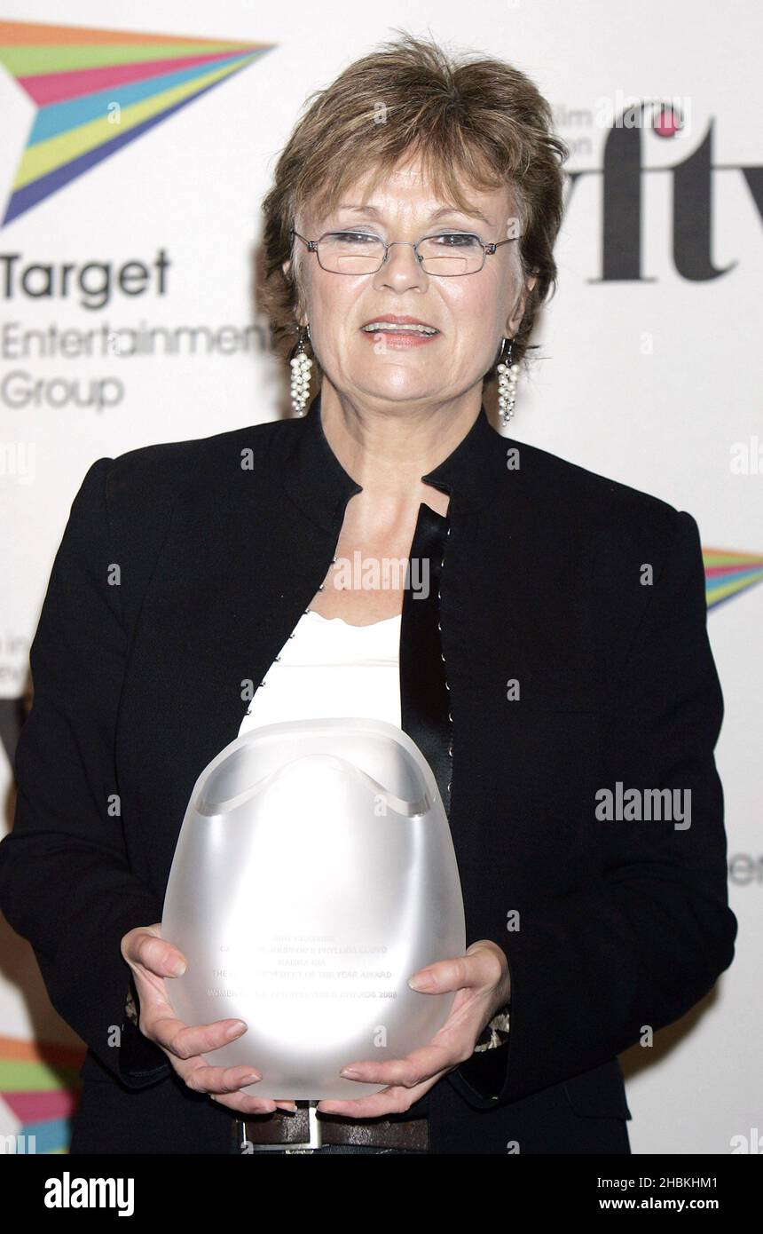 Julie Walters receives award for The Working Lifetime Achievement Award ...