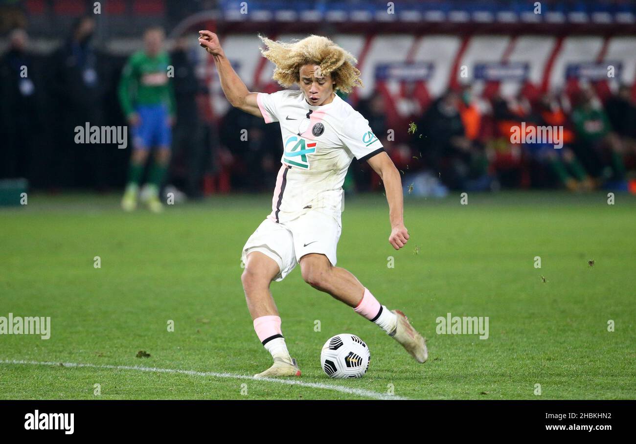 Xavi Simons of PSG during the French Cup round of 32 football match ...