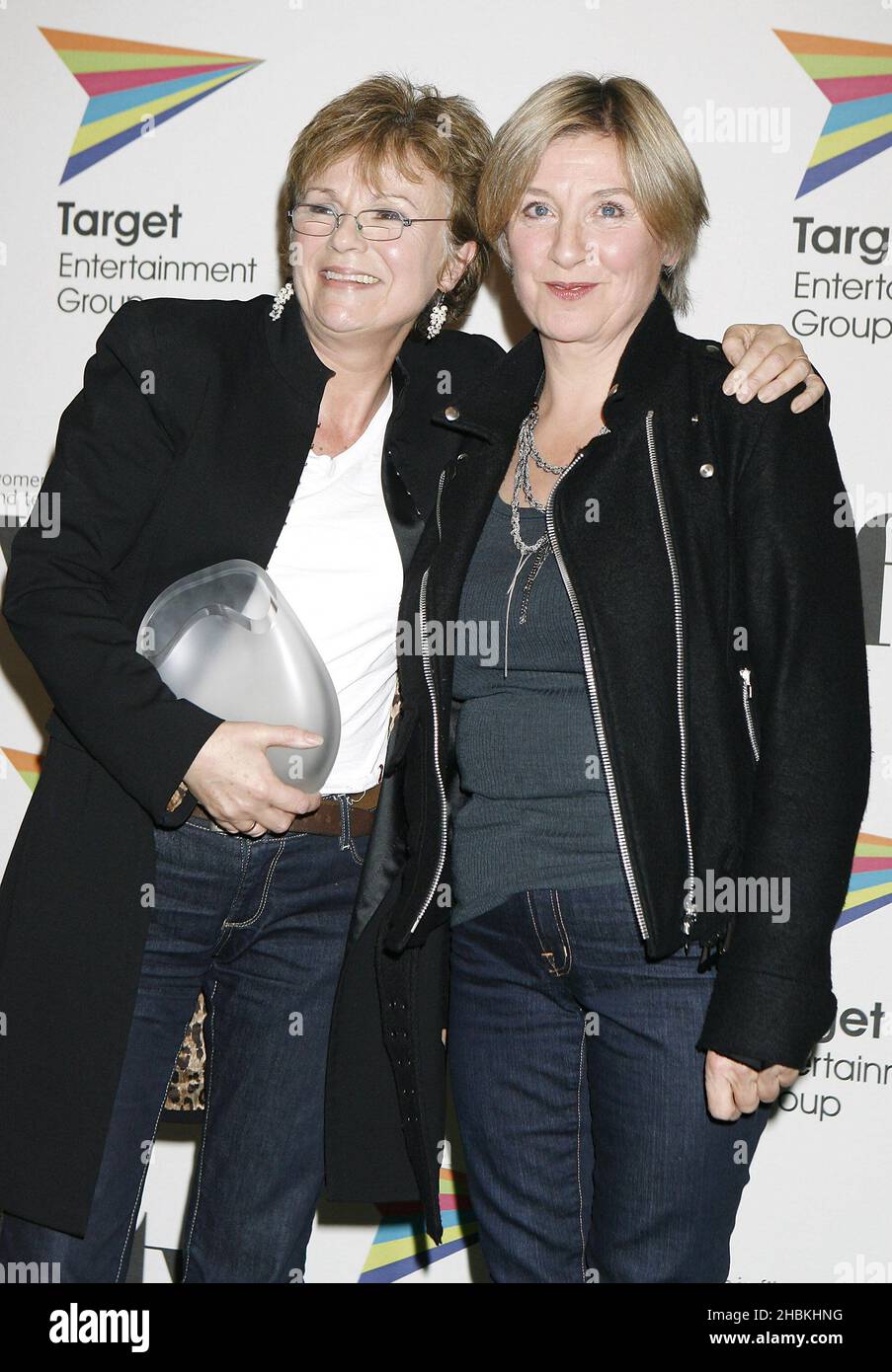 Victoria Wood presents Julie Walters with The Lifetime Achievement ...
