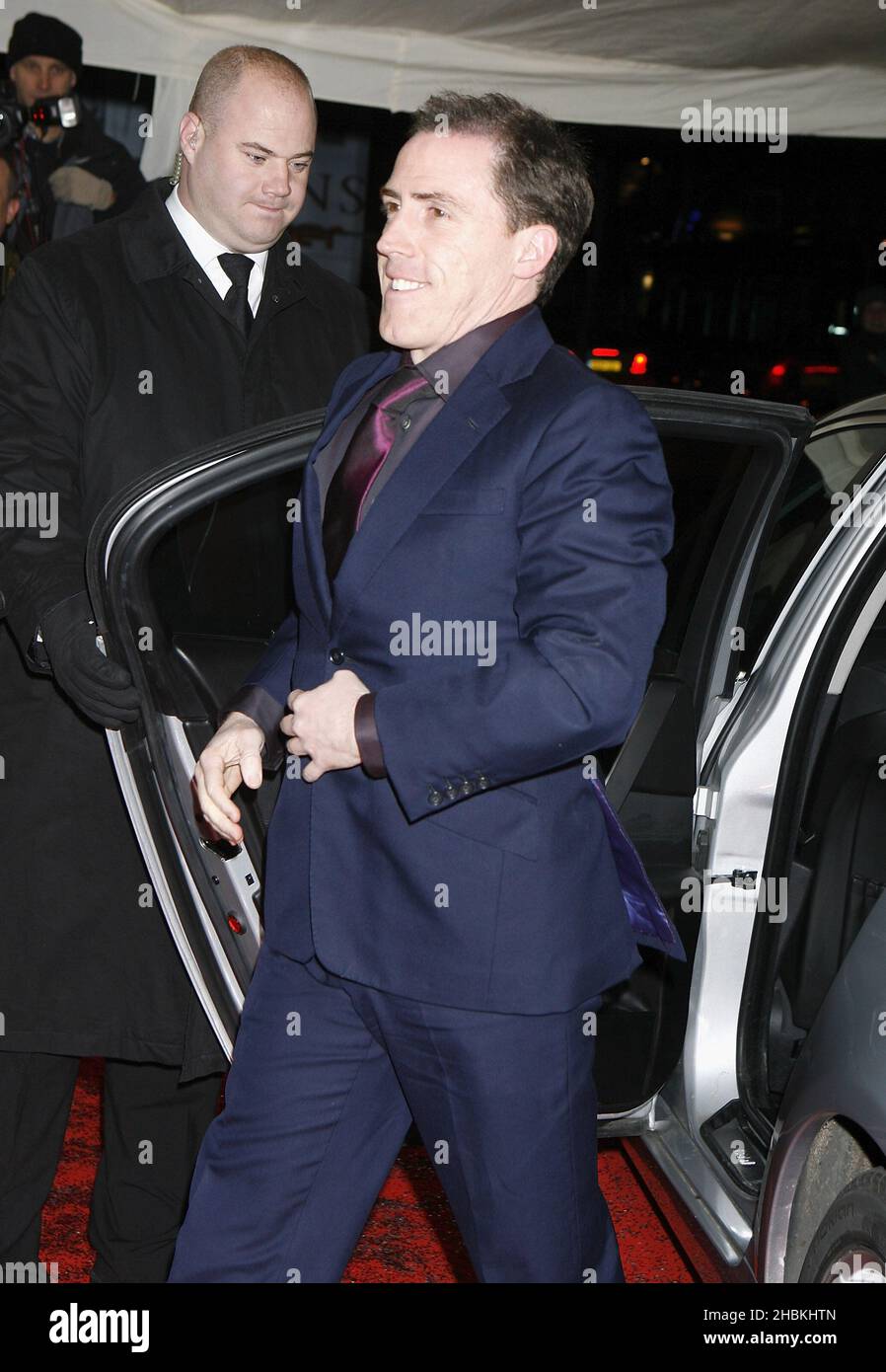 Rob brydon arriving at the british comedy awards 2008 hi-res stock ...