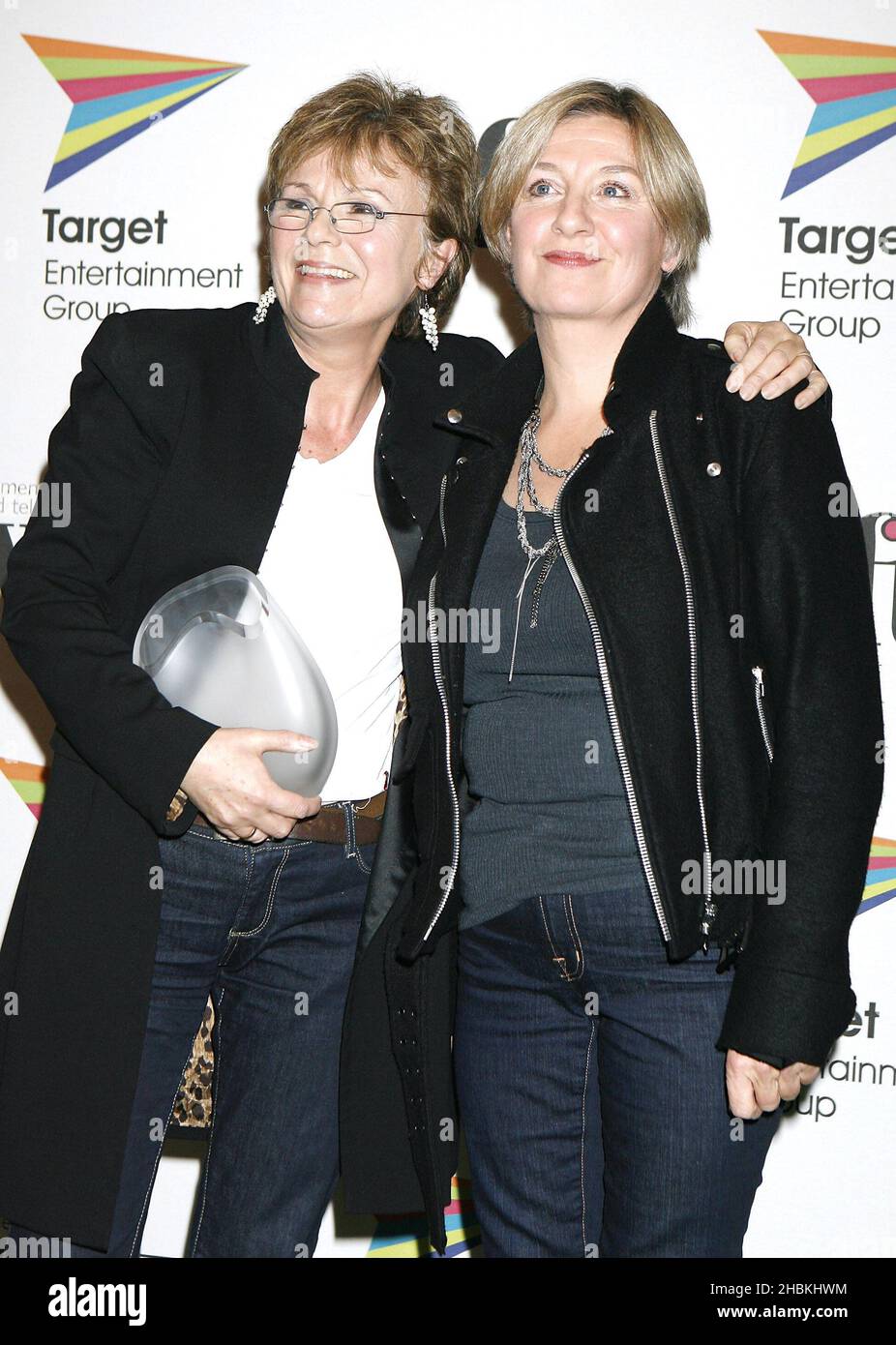 Victoria Wood presents Julie Walters with Lifetime Achievement Award at ...