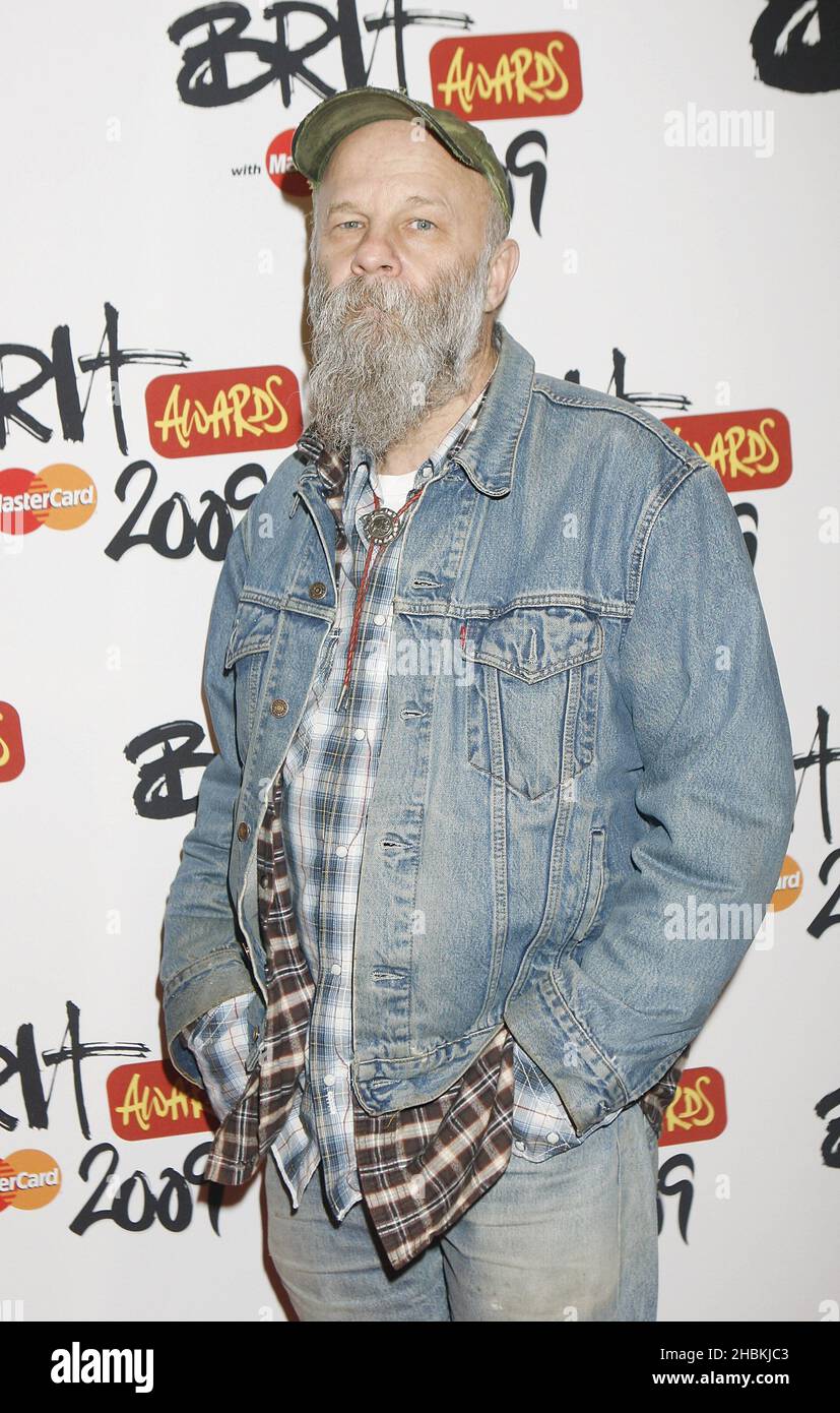 Seasick Steve attending for the Brit Awards shortlist announcement at ...