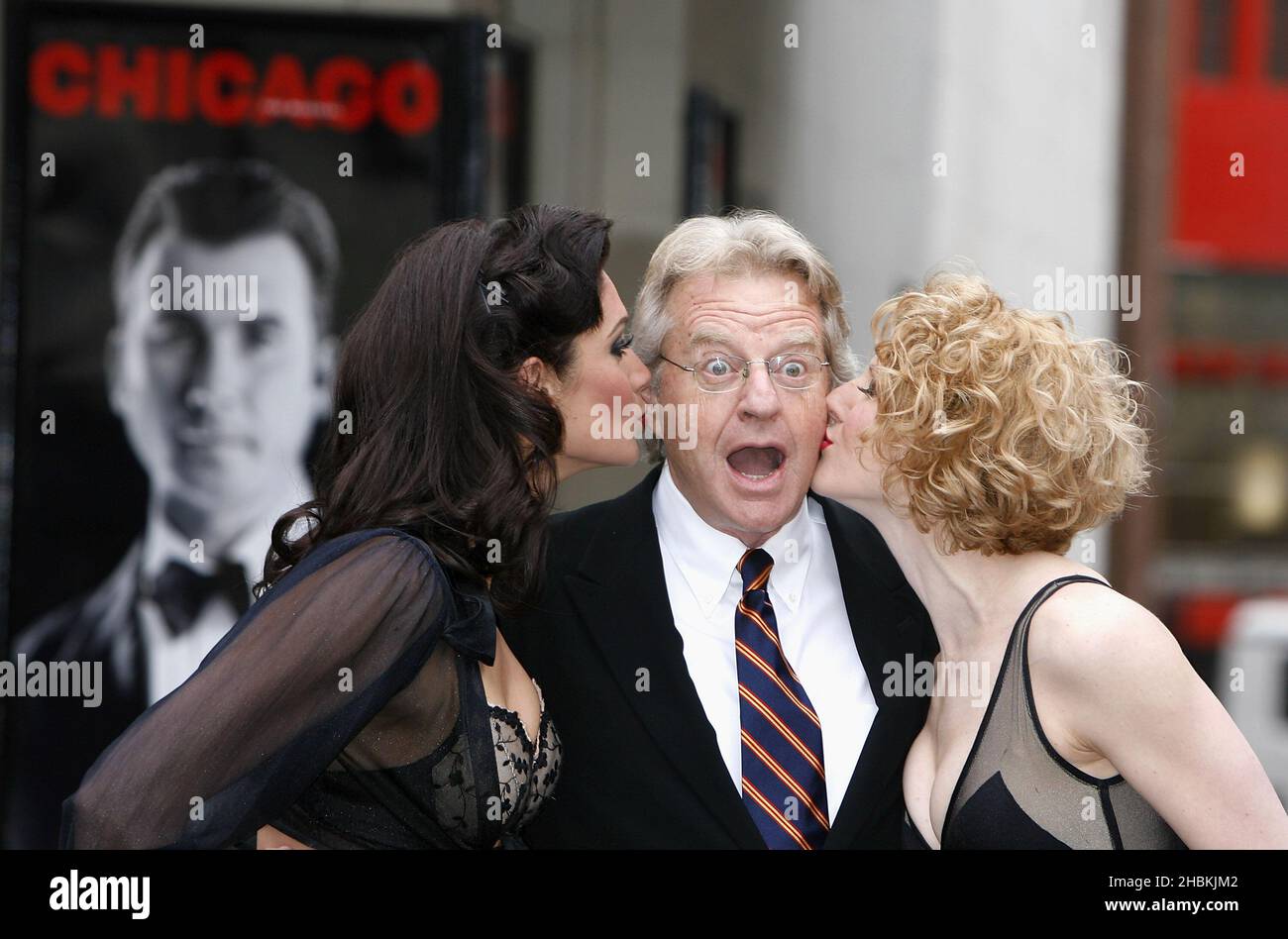 Jerry Springer joins cast of Chicago at the Cambridge Theatre in London ...