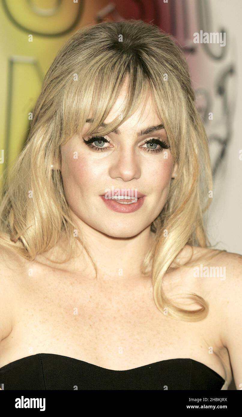 Duffy poses at the Boards during the BRIT Awards, at Earls Court ...