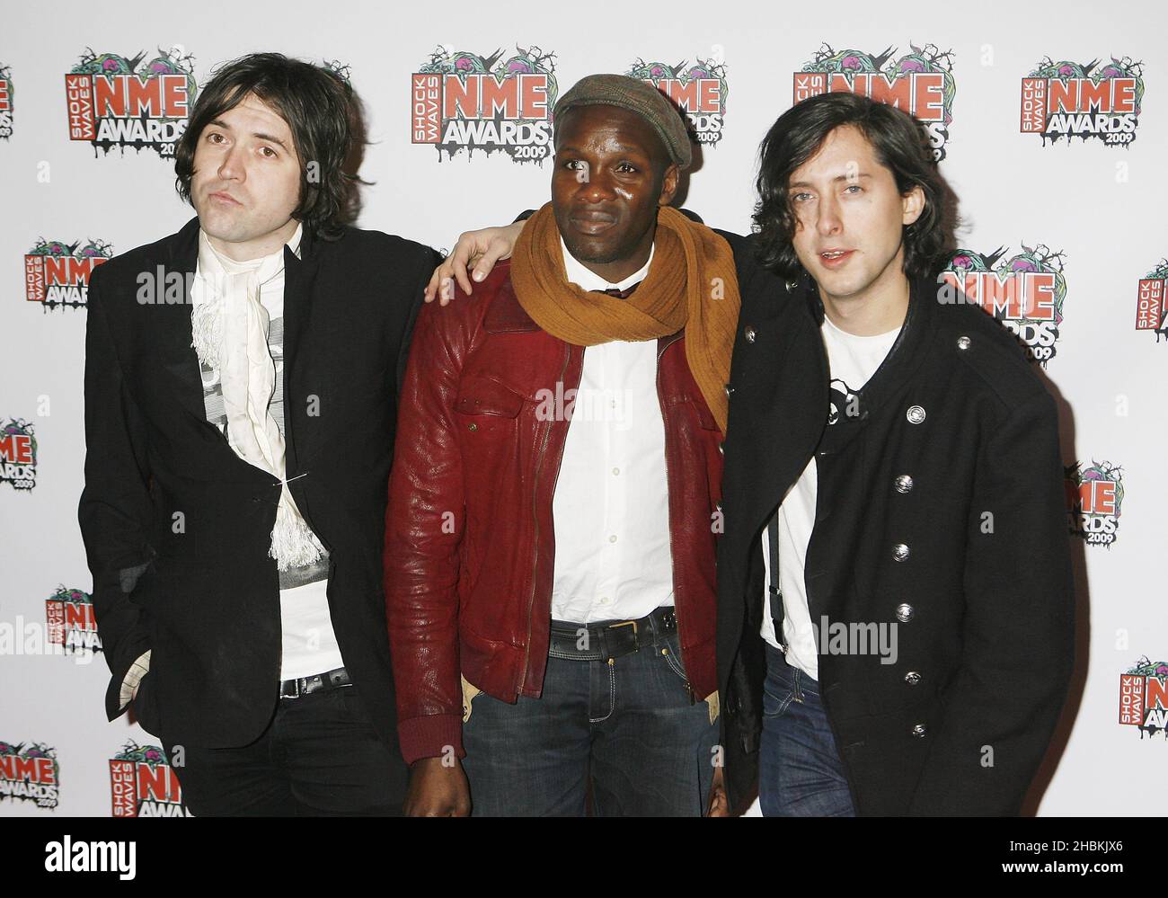 Carl Barat and The Dirty Pretty Things arrive at the NME Awards at the ...