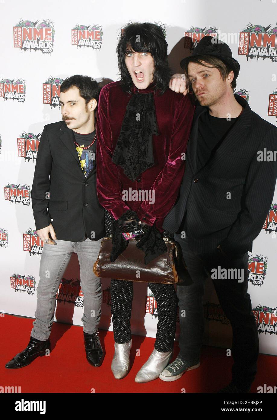 Michael Fielding, Noel Fielding and Dave Brown of The Mighty Boosh at ...