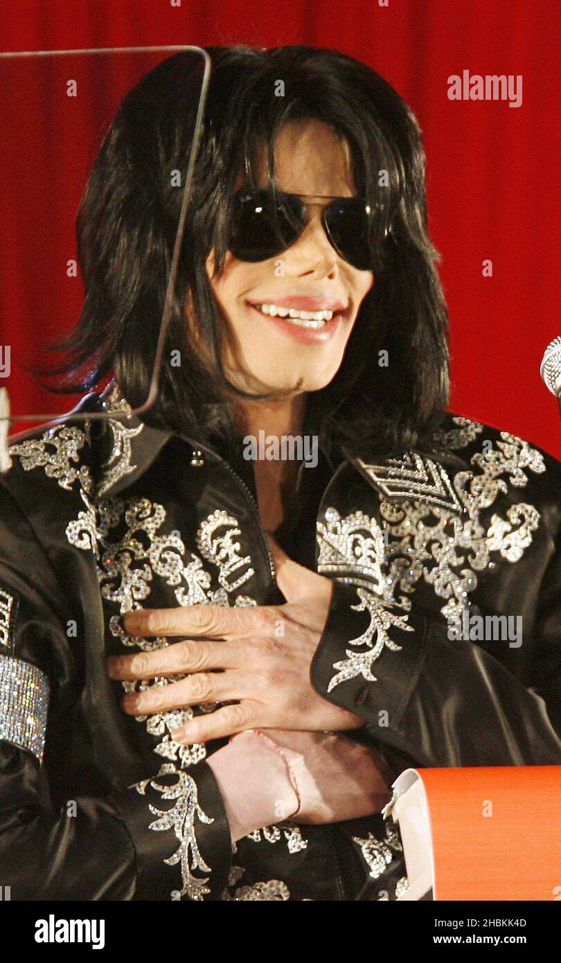 Michael Jackson announces plans for his last performances in London in ...