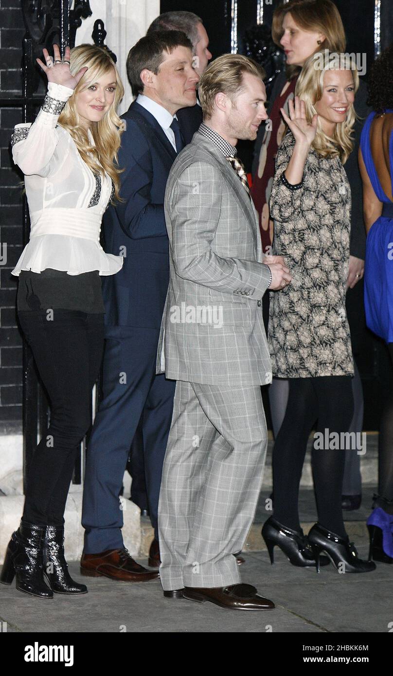 Fearne Cotton, Ben Shepherd, Chris Moyles, Ronan Keating, Denise Van ...