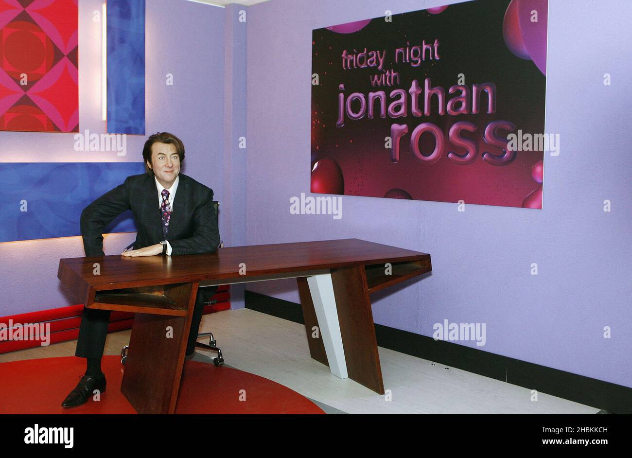 A waxwork of TV presenter Jonathan Ross is unveiled at Madame Tussauds ...
