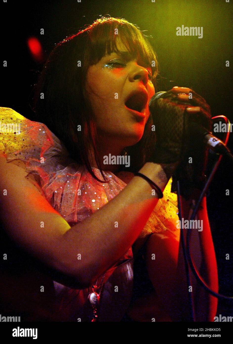 Natasha Khan of Bat for Lashes performs at the Shepherd's Bush Empire ...