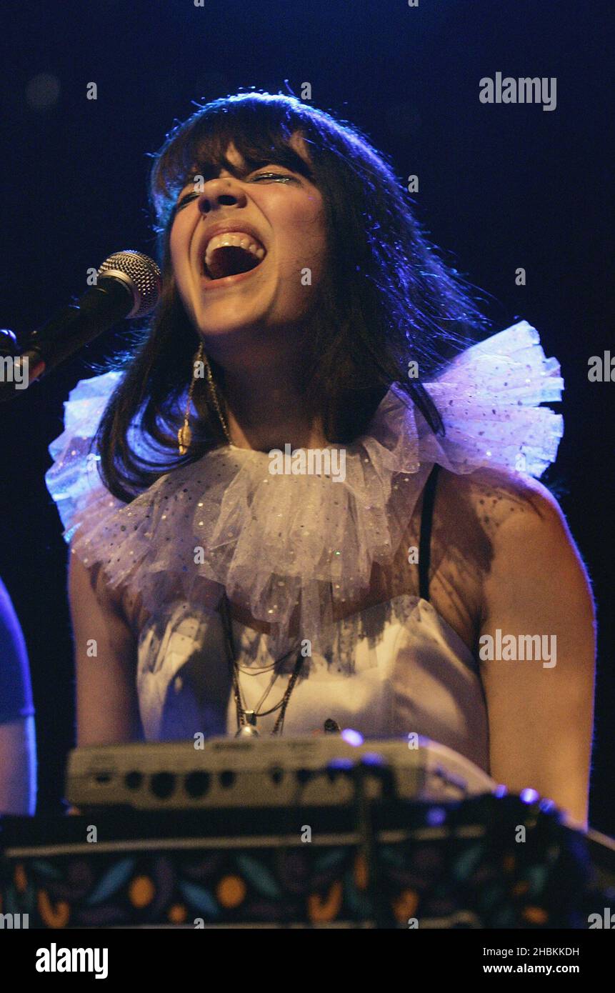 Natasha Khan of Bat for Lashes performs at the Shepherd's Bush Empire ...