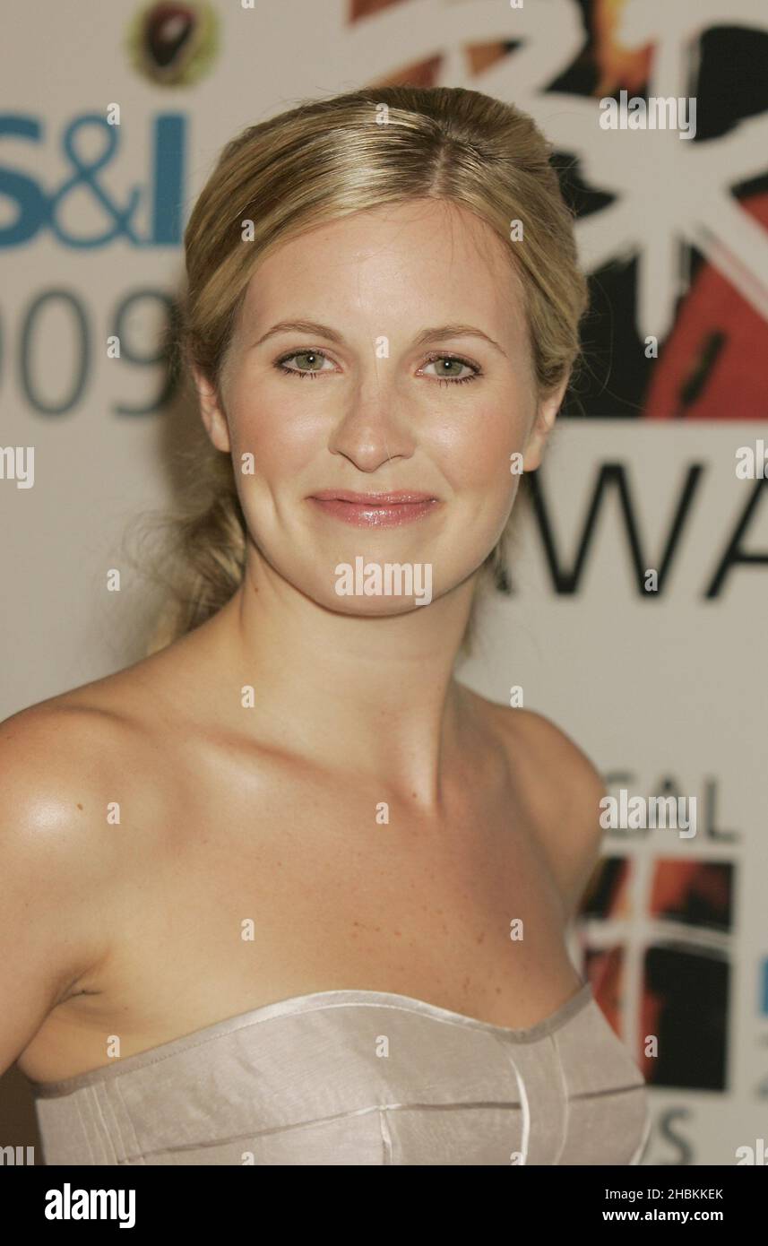 Alison Balsom arrives at the Classical Brit Award Launch at the Mayfair ...