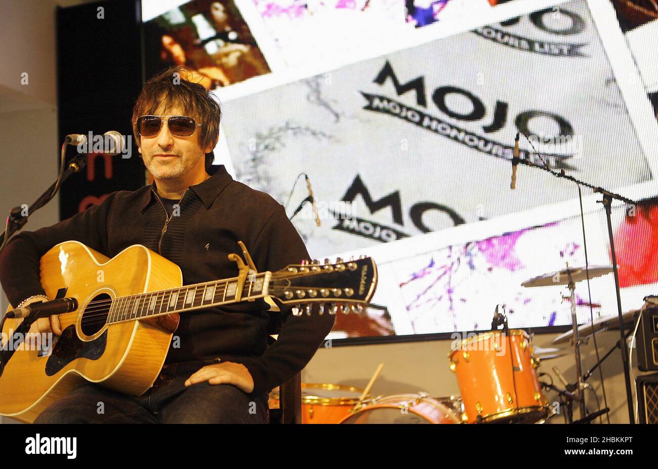 Ian Brodie performs at the 2009 Mojo Honours List Nominees announcement ...