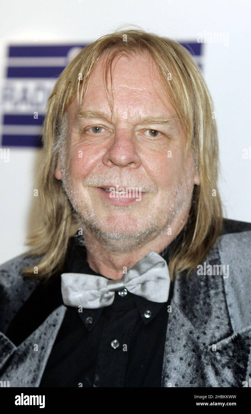 Rick Wakeman arrives at the Sony Radio Academy Awards at Grosvenor ...