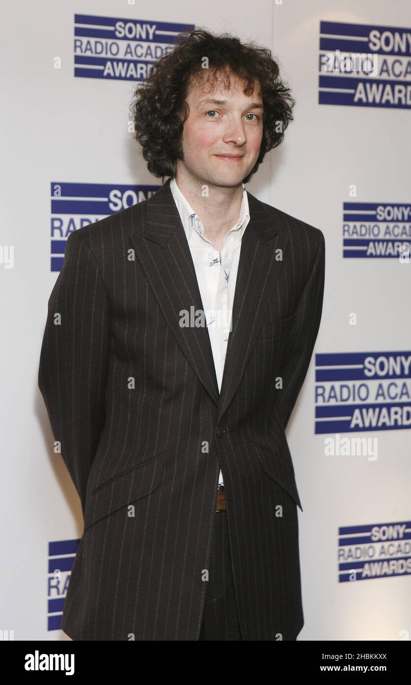 Chris Addison arrives at the Sony Radio Academy Awards at the Grosvenor ...