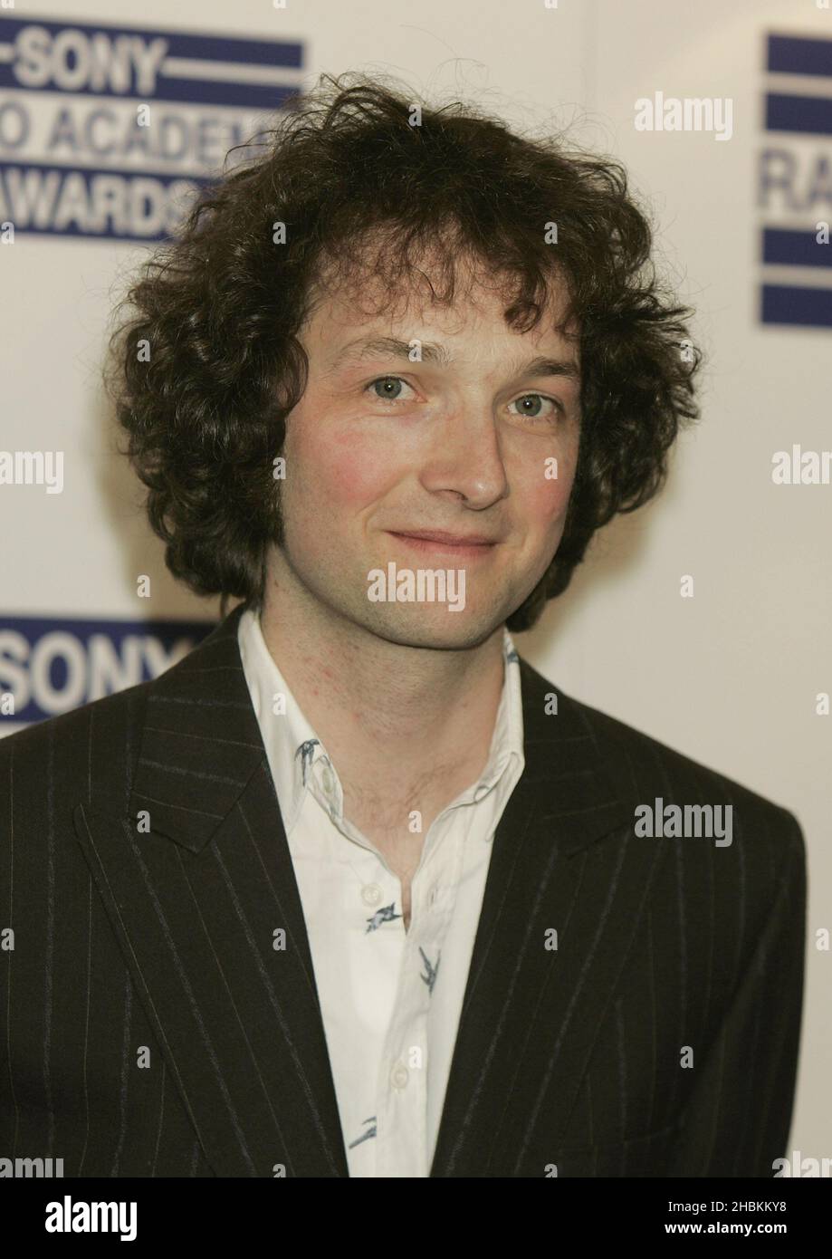 Chris Addison arrives at the Sony Radio Academy Awards at the Grosvenor ...