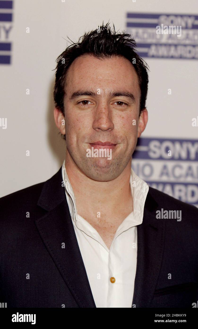 Christian O'Connoll arrives at the Sony Radio Academy Awards at the ...