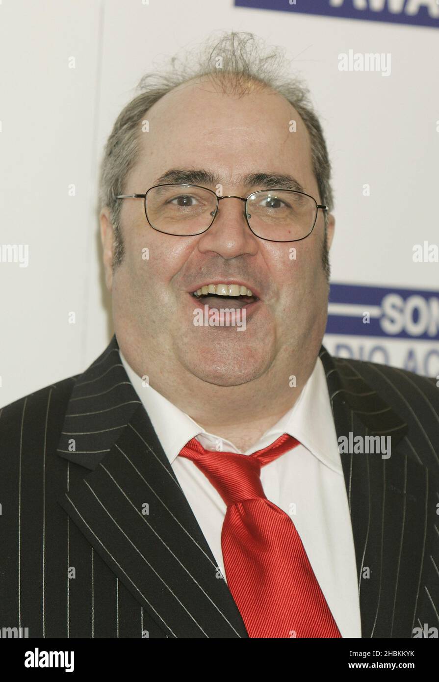 Danny Baker arrives at the Sony Radio Academy Awards at the Grosvenor ...