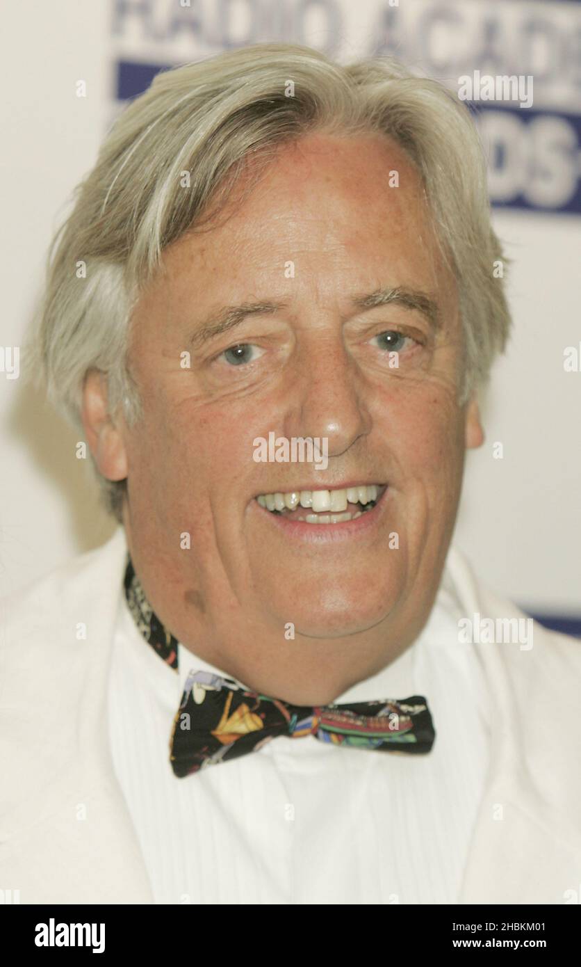 Michael Mansfield arrives at the Sony Radio Academy Awards at the ...