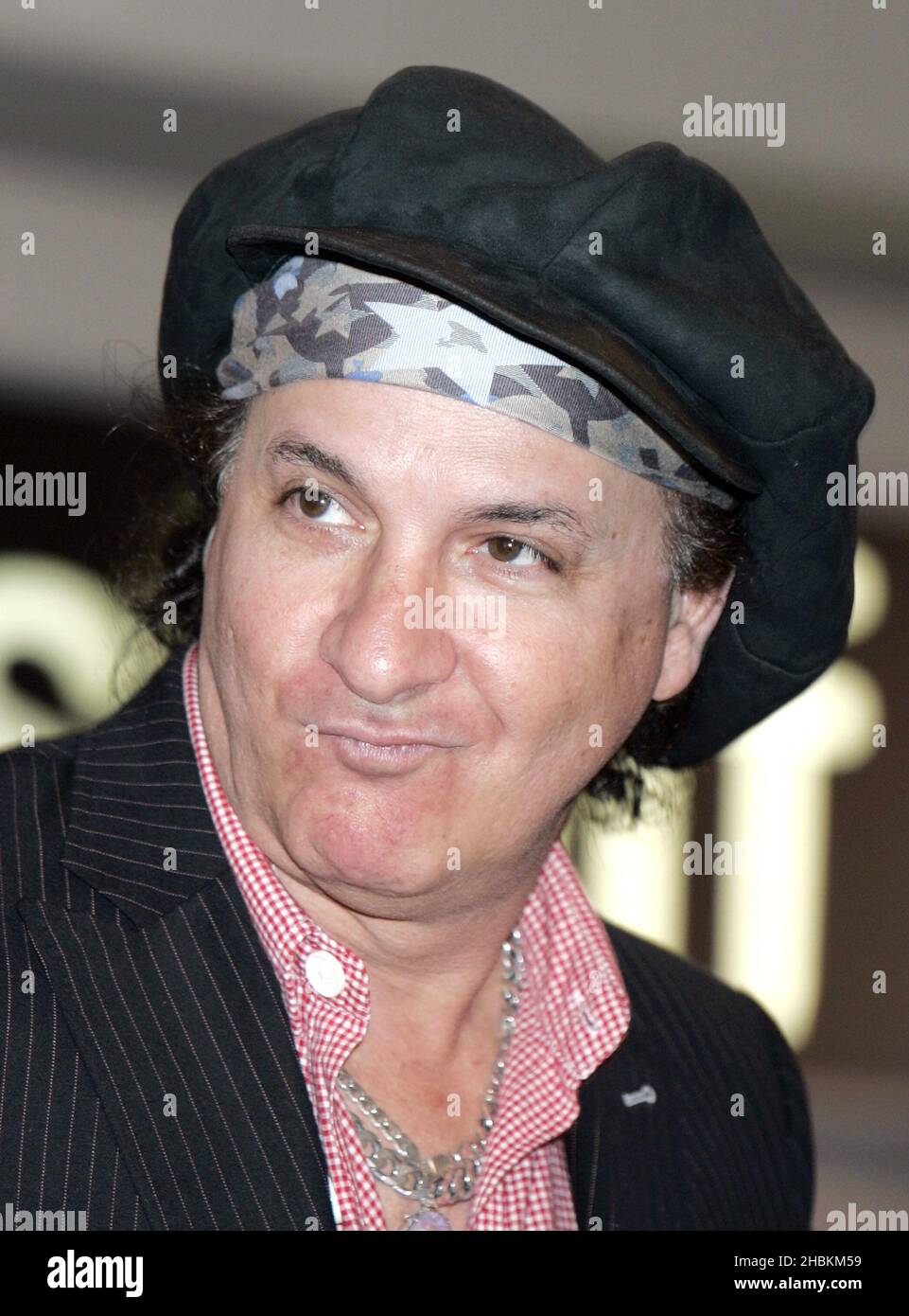 Sylvain Sylvain of The New York Dolls poses at an instore signing at ...