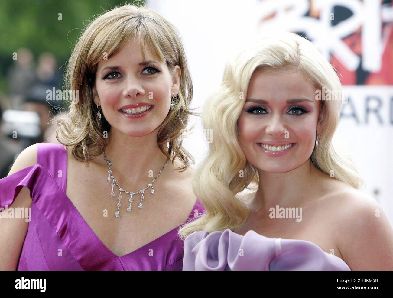 Darcy Bussell and Katherine Jenkins arrive at the Classical Brit Awards ...