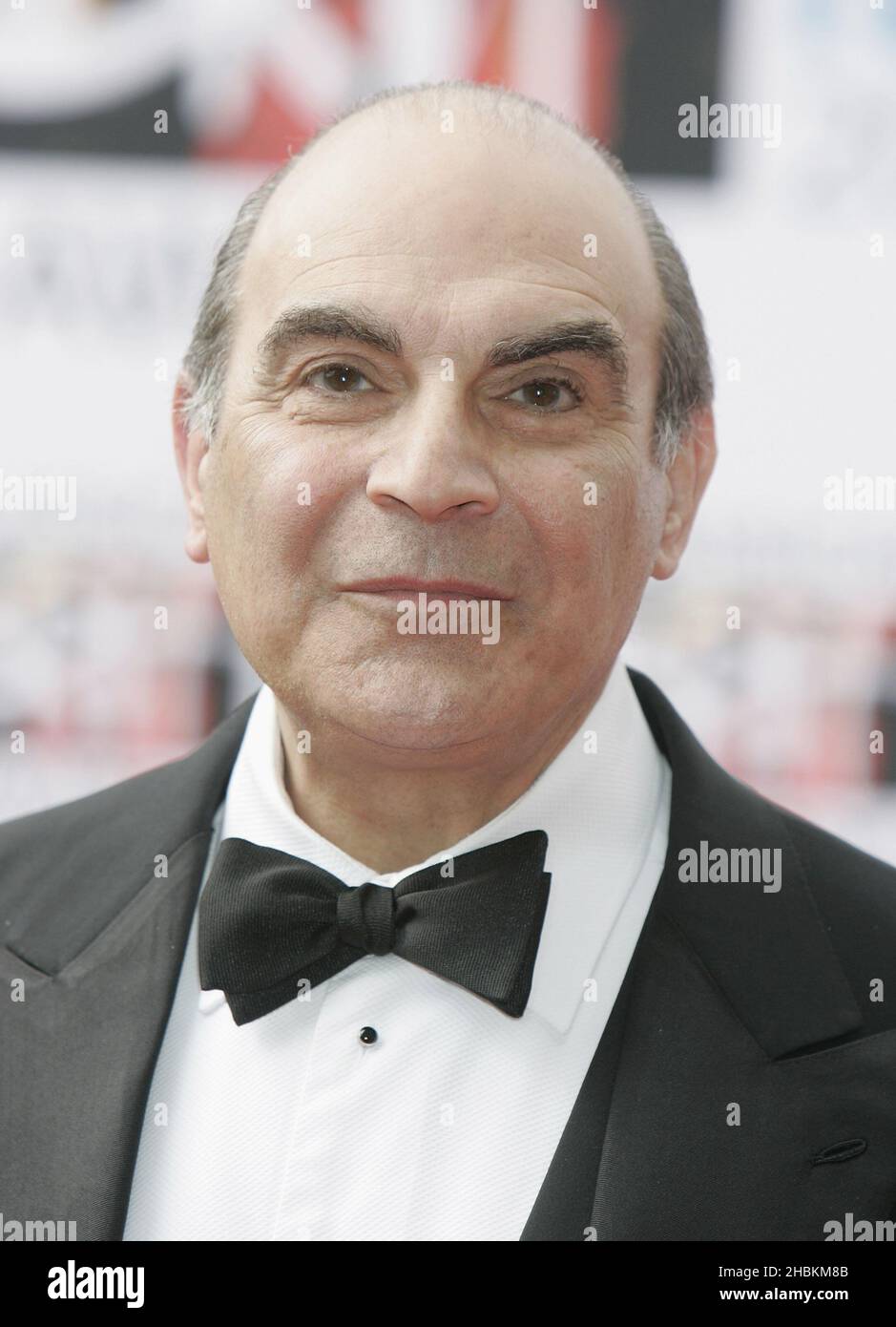 David Suchet arrives at the Classical Brit Awards at the Royal Albert ...