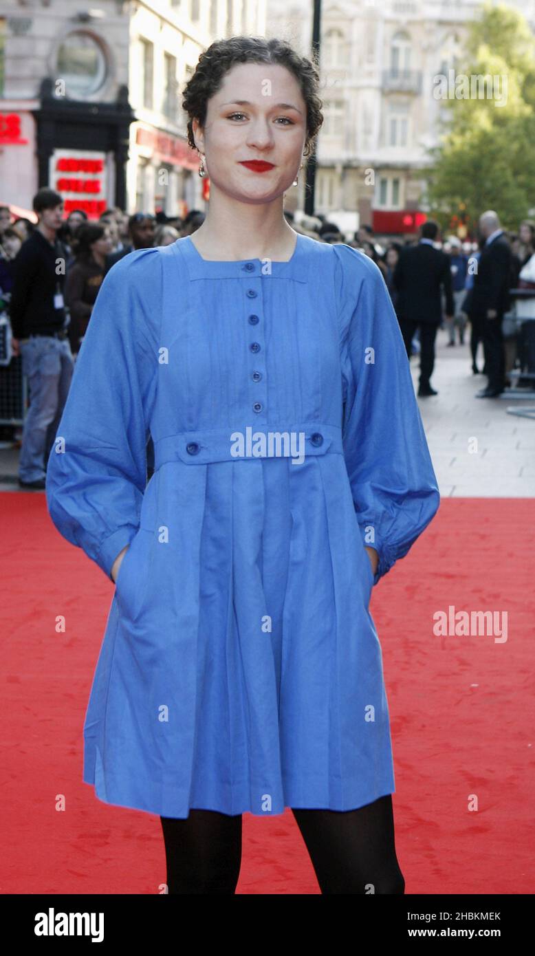 Mary Nighy arrives at the Tormented Premiere at the Empire Cinema ...
