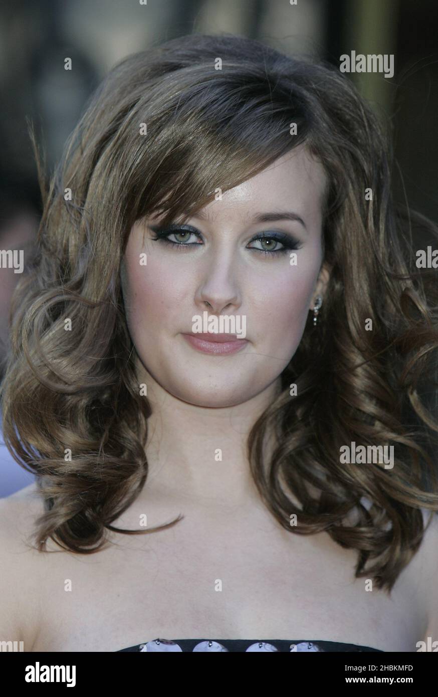 April Pearson arrives at the Tormented Premiere at the Empire Cinema ...